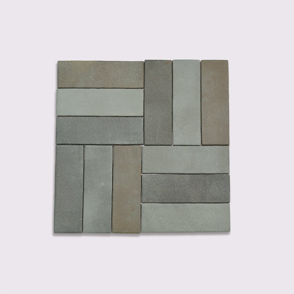 Bedrosians Celine 2" x 6" Matte Porcelain Floor & Wall Tile & Reviews | Joss & Main